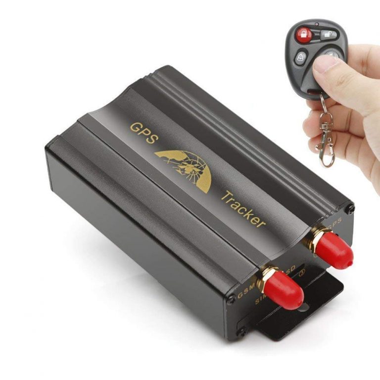 Vehicle Car GPS Tracker 103B with Remote Control GSM Alarm SD Card Slot ...