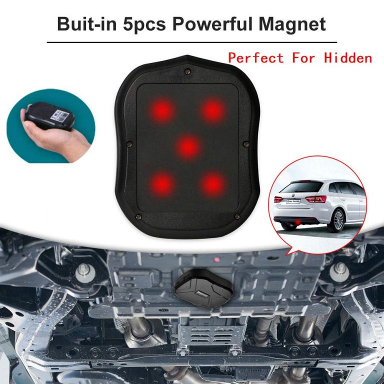 TKSTAR Hidden Vehicles GPS Tracker, Waterproof Real Time Car GPS ...